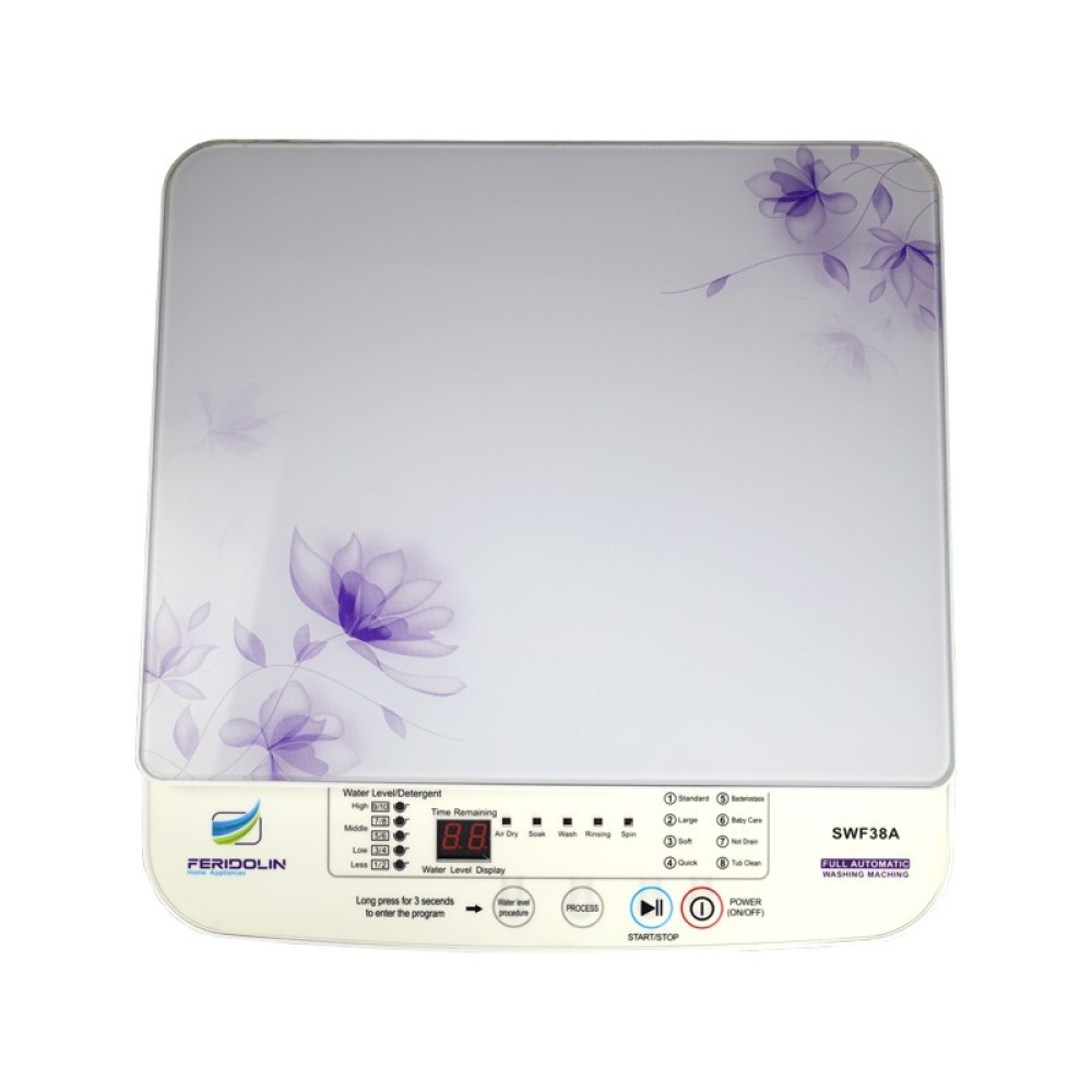 لباسشویی 3.8کیلویی تمام اتوماتیک فریدولین مدل SWF38Aدرب مشکی با 24 ماه گارانتی - 24875728